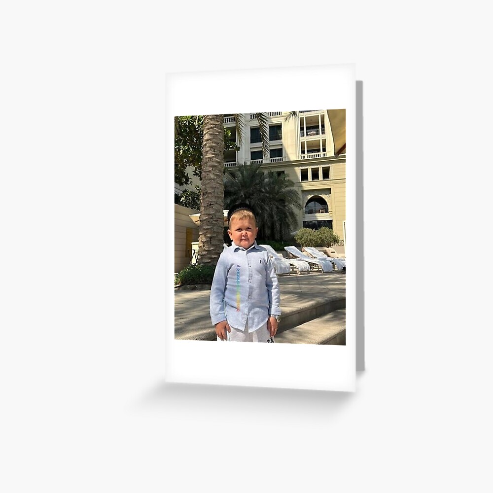 "Hasbulla - Funny Hasbulla Hasbullah " Greeting Card by Jardoy | Redbubble