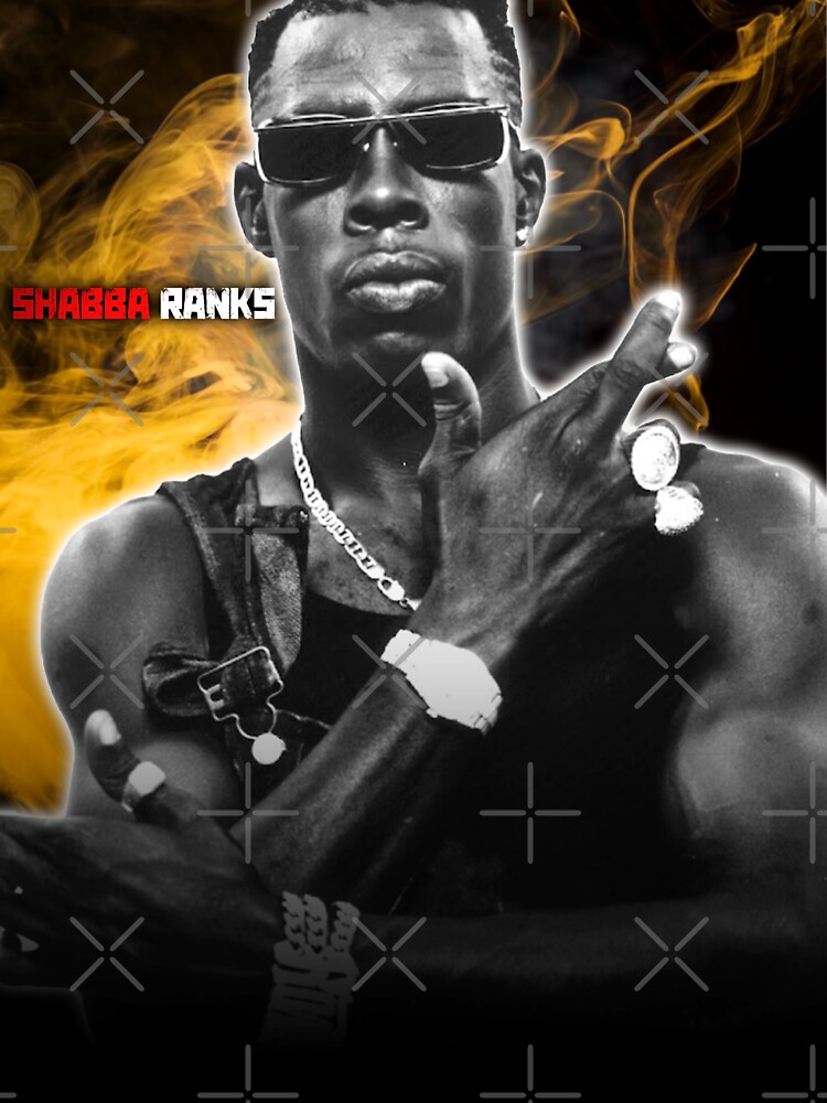"Shabba Ranks Gifts Poster Posters" Sticker by crative | Redbubble