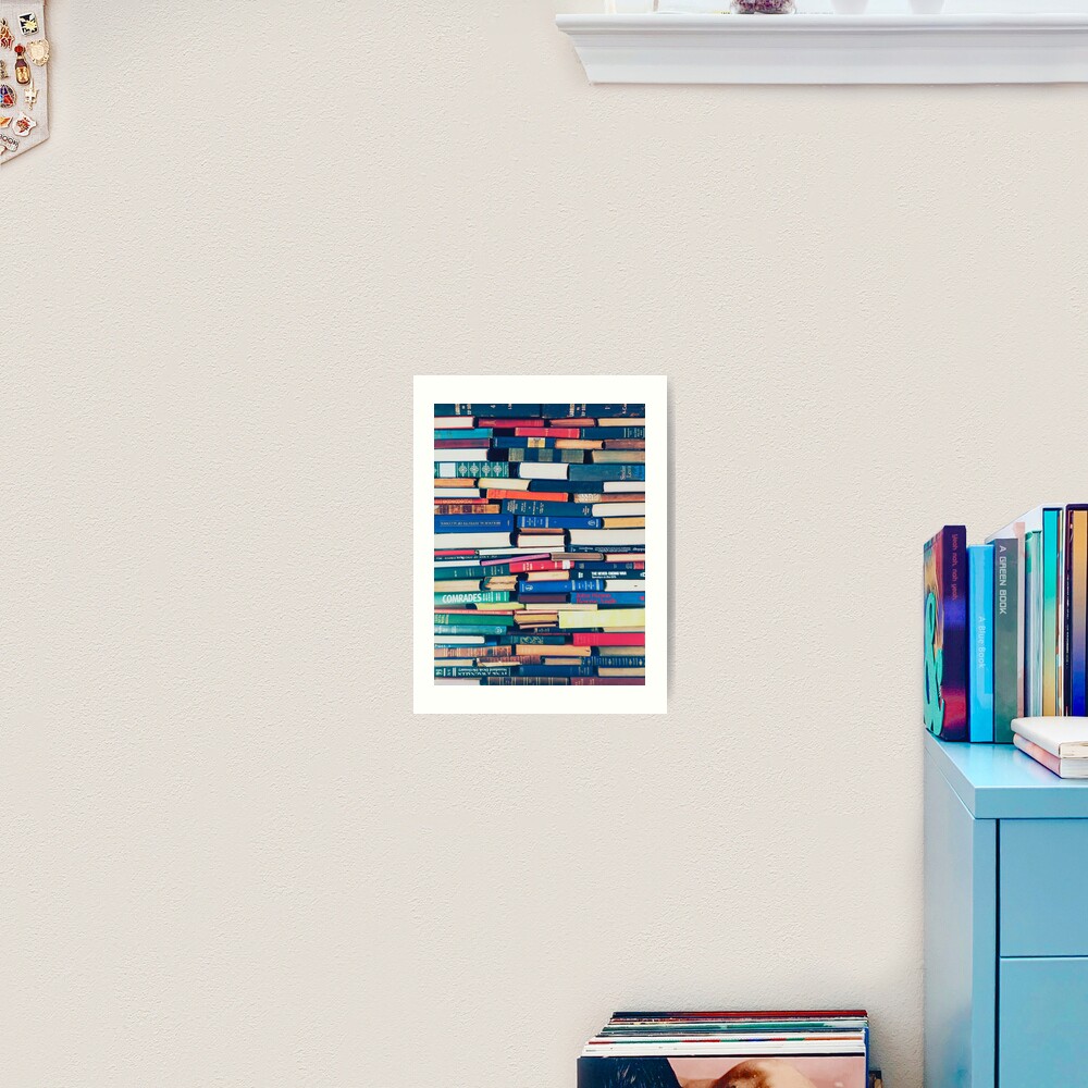 "Stack of Books" Art Print by shaundesign | Redbubble