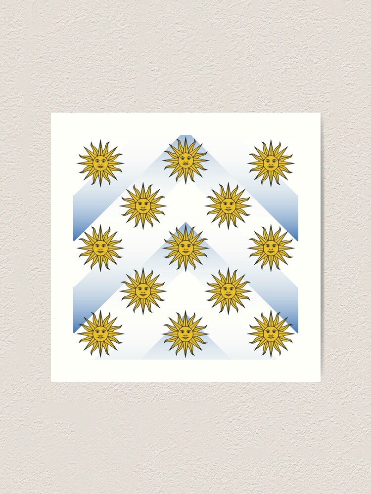 "Argentina Flag Pattern For World Cup" Art Print for Sale by Jtgraphy ...