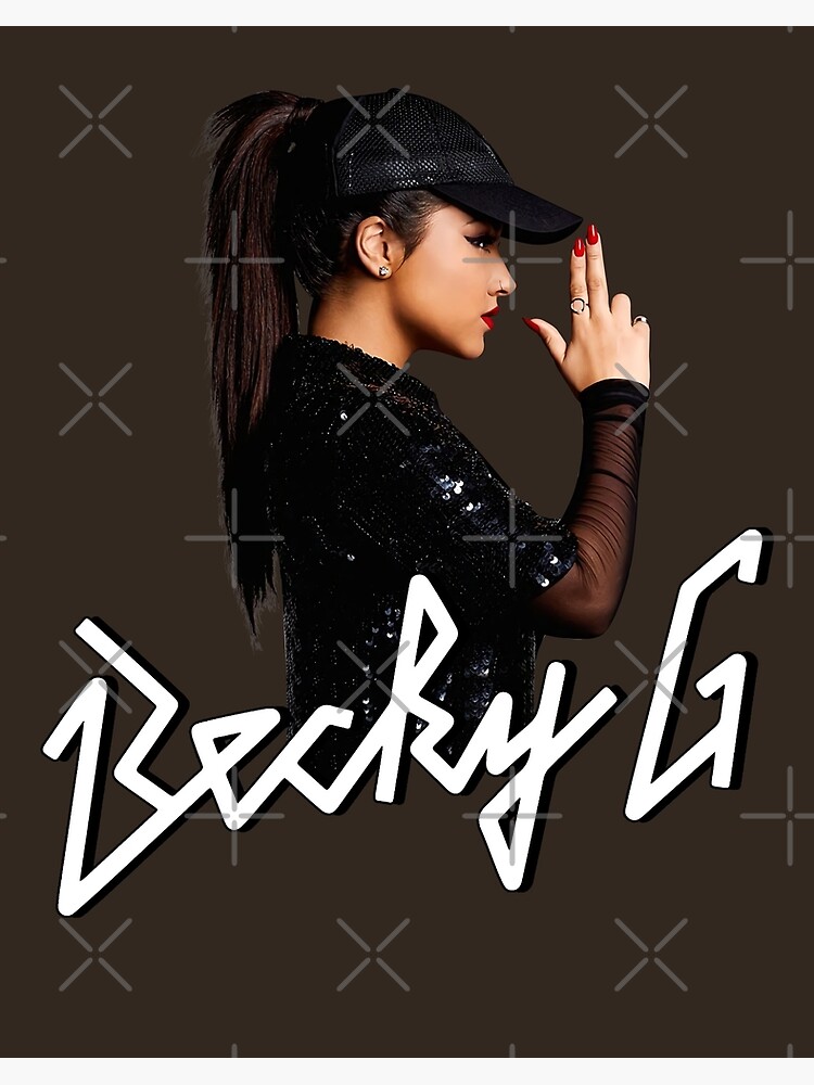 "Becky G Merch Profile Raglan, Black Basic Novelty, Amazing Idea ...