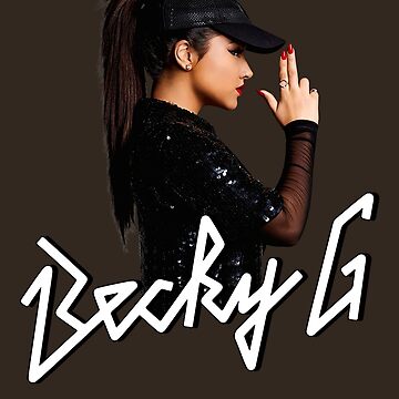 "Becky G Merch Profile Raglan, Black Basic Novelty, Amazing Idea ...