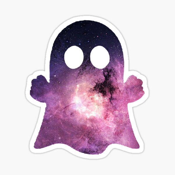 "Space Ghost" Sticker by LeenoTasseri10 | Redbubble
