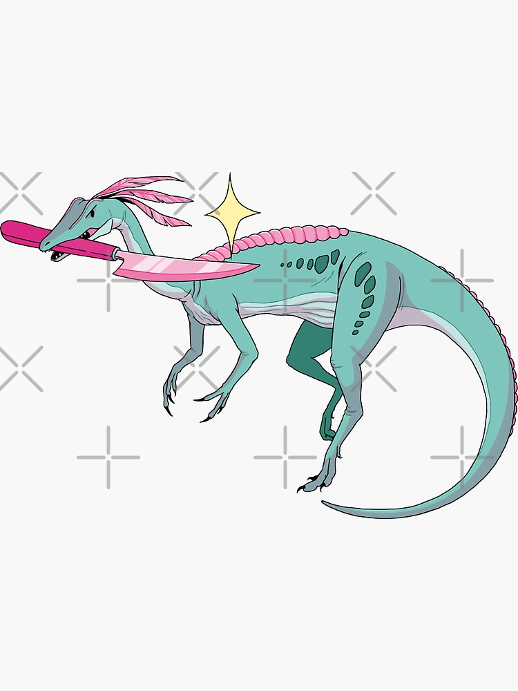 "Knife Compy" Sticker by evekajander | Redbubble