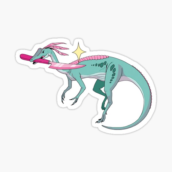 "Knife Compy" Sticker by evekajander | Redbubble