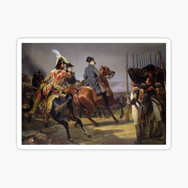 "The Battle of Iena (1836) - Horace Vernet" Sticker by PsycheSansAmour ...