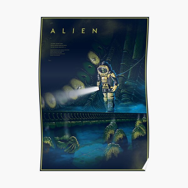 "Alien (1979)" Poster for Sale by AlienFanArt | Redbubble