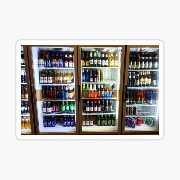"Beer Box" Sticker for Sale by KIM-HIP-Picture | Redbubble