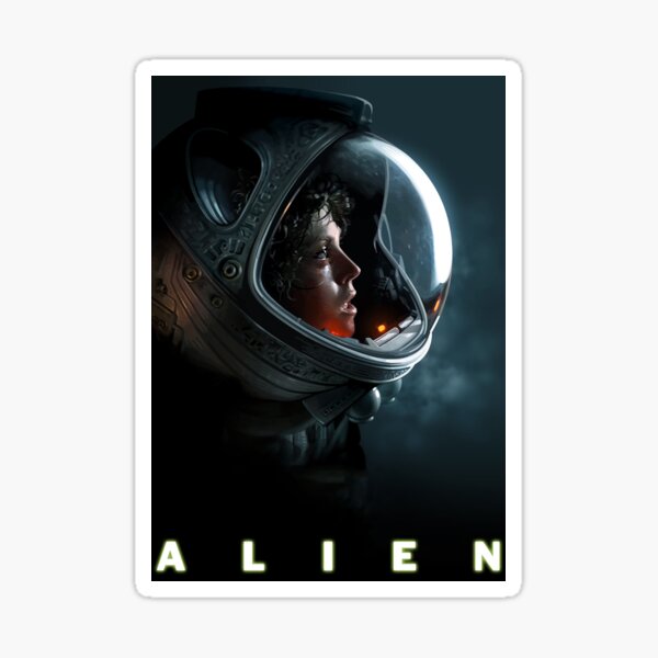 "Alien (1979)" Sticker by AlienFanArt | Redbubble