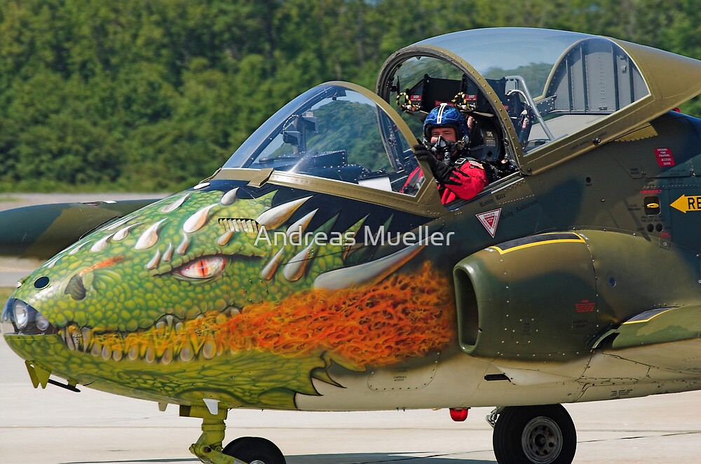 "Dragon Nose Art" by Andreas Mueller | Redbubble