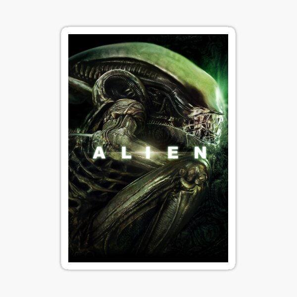 "Alien (1979)" Sticker by AlienFanArt | Redbubble