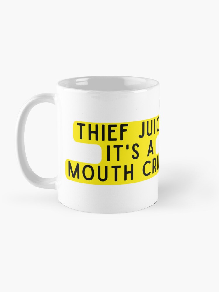 "Thief Juice - Leverage" Coffee Mug for Sale by studioroguet | Redbubble