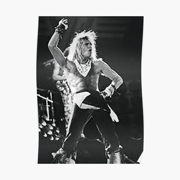 "David Lee Roth - Poster" Poster by Pammie8 | Redbubble