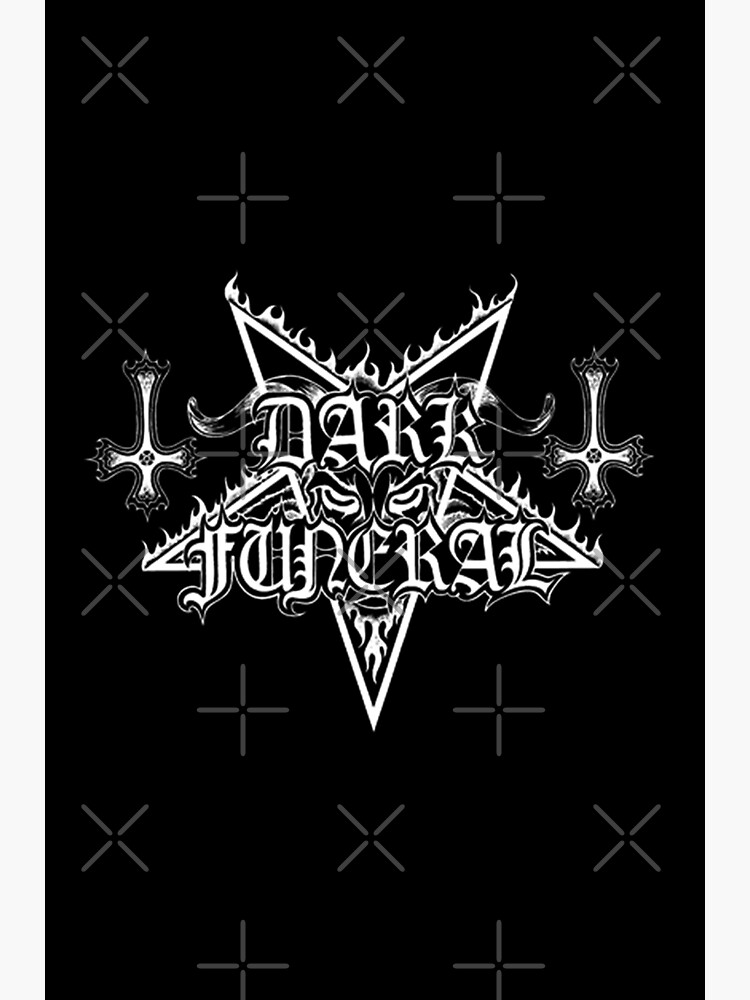 "Dark Funeral - Band Logo Logo" Poster for Sale by Corpor1de | Redbubble