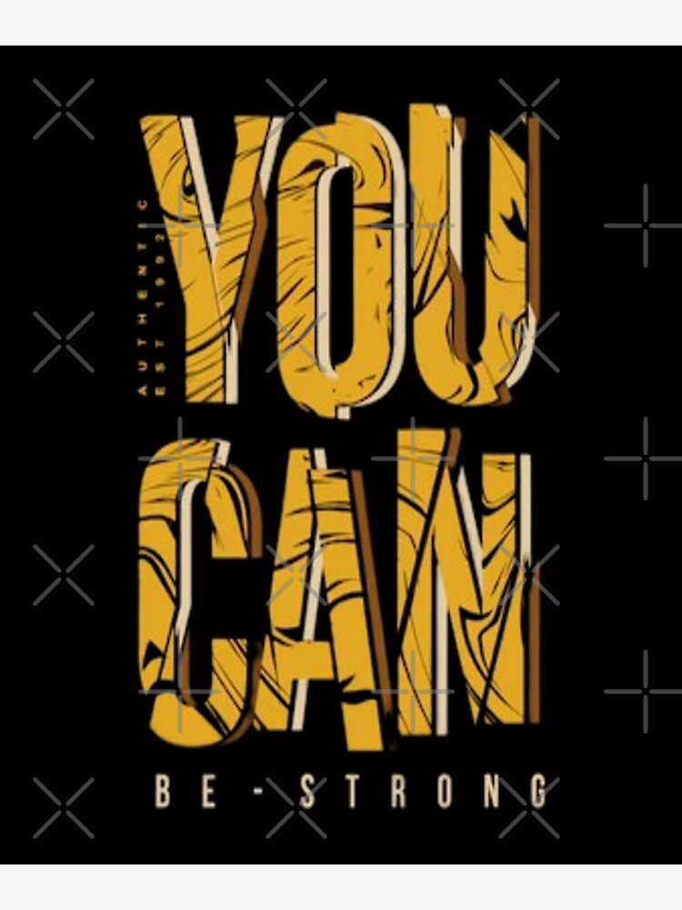 "motivational quote you can" Poster for Sale by Unique7design | Redbubble