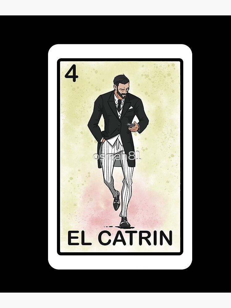 "EL CATRIN ANIME MANGA MEXICAN LOTTERY LOTERÍA CARD" Poster for Sale by ...