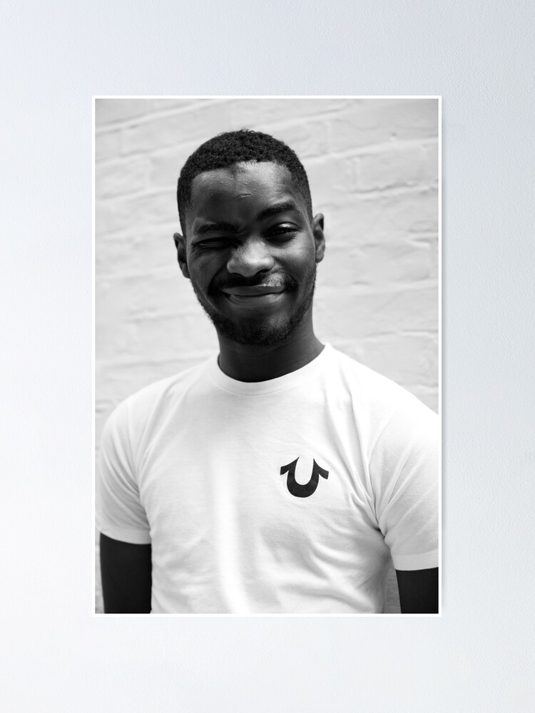 "Dave rapper portrait" Poster for Sale by DesignedFandom | Redbubble