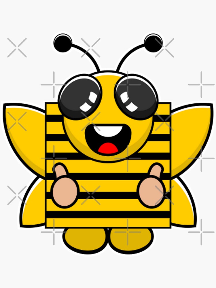 "Bee swarm simulator" Sticker by Bellla-m | Redbubble
