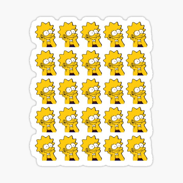 "lisa happy bundle pack" Sticker by artSofie | Redbubble