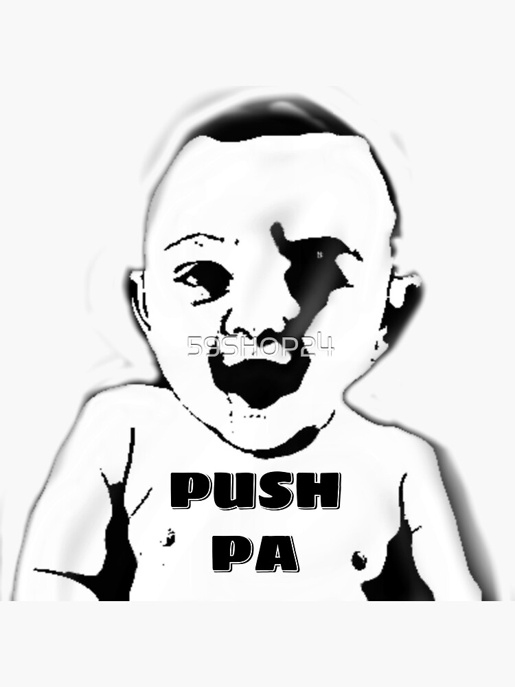 "Pushpa Baby" Sticker by 59SHOP24 | Redbubble