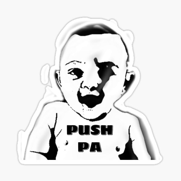 "Pushpa Baby" Sticker by 59SHOP24 | Redbubble