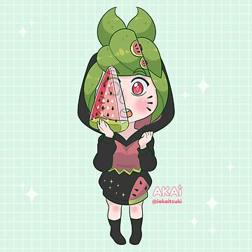 "Chibi Melony - SMG4" Sticker for Sale by akaitsuki | Redbubble