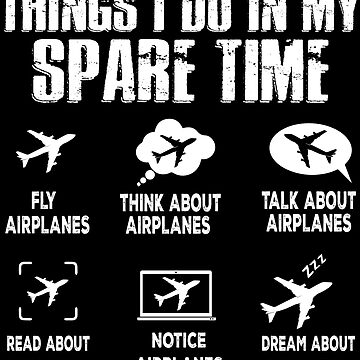 "Funny Pilot Things I Do" Framed Art Print for Sale by TooFlyDesign ...