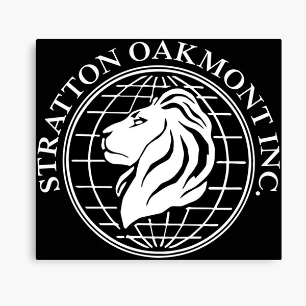 "Stratton Oakmont Inc Lion Logo" Canvas Print by yassinegzagher | Redbubble