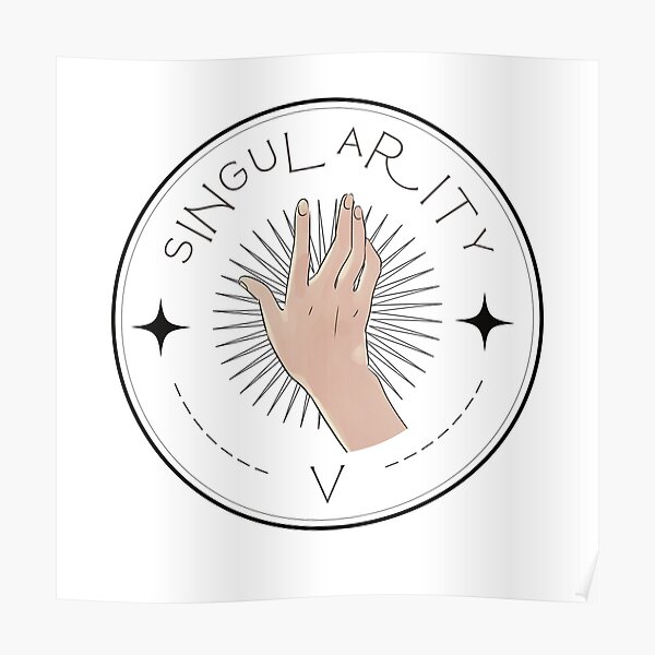 "Singularity V Kim Taehyung BTS" Poster for Sale by little-axii | Redbubble