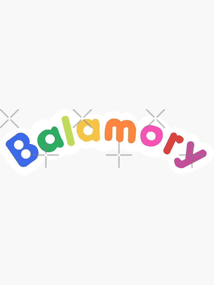 "Balamory " Sticker for Sale by Phoebestorm | Redbubble