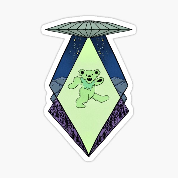 "Beam Me Up" Sticker by chloelizaw | Redbubble