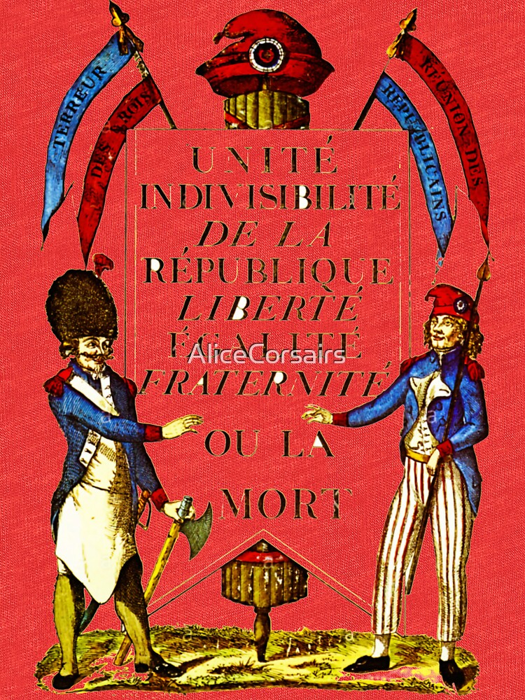 "French Revolution Poster" T-shirt by AliceCorsairs | Redbubble
