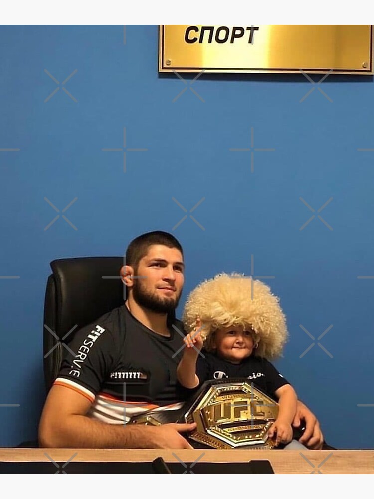 Sticker « Hasbulla Magomedov - Funny Hasbulla Hasbullah - Team MMA ...