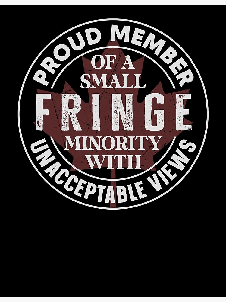 Póster «Orgulloso miembro de una pequeña minoría marginal con puntos de ...