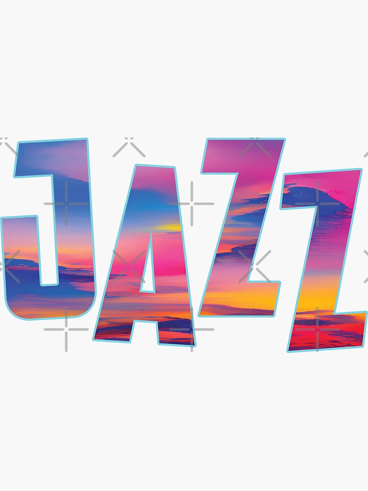 "Jazz" Sticker by CattlettArt | Redbubble