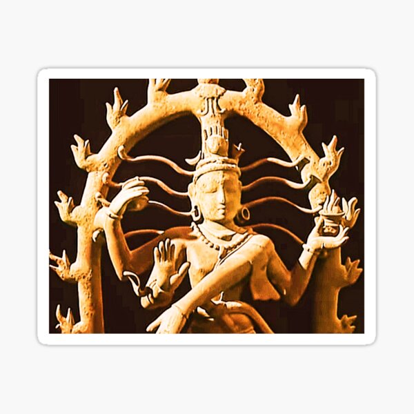 "Natraj" Sticker for Sale by Jhonazzu | Redbubble