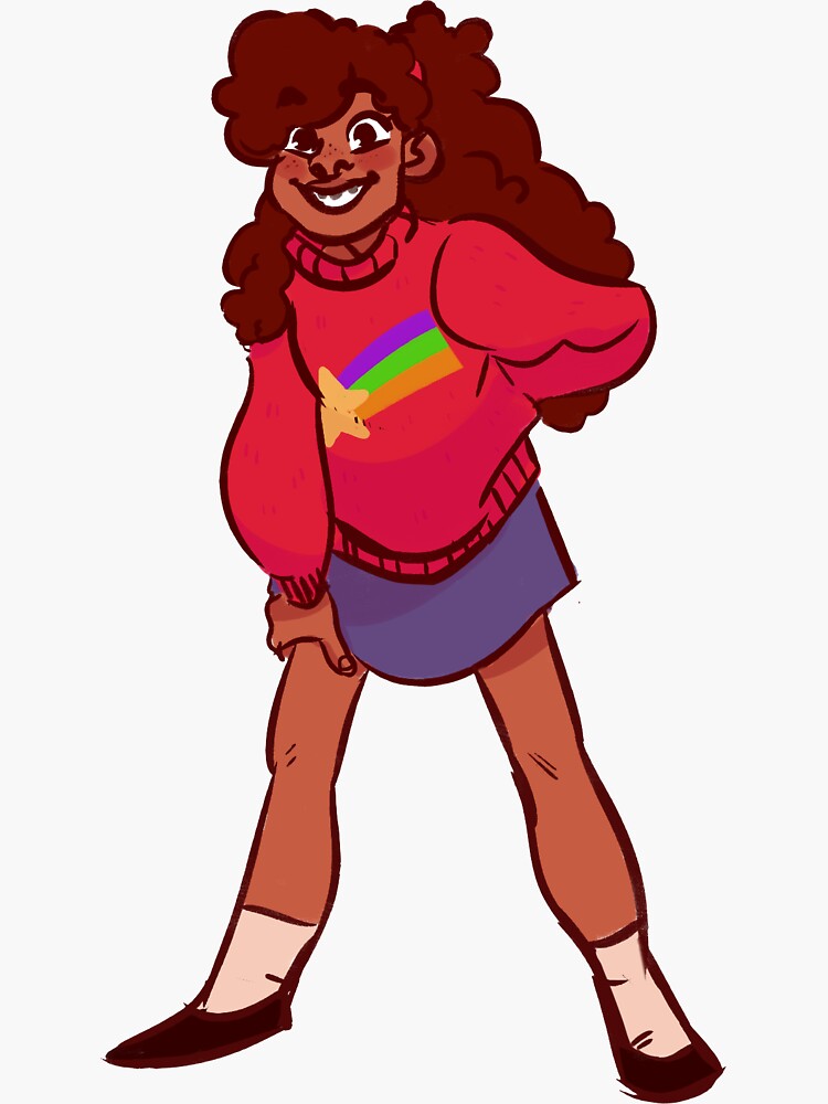 "mabel" Sticker by queenofthegnome | Redbubble
