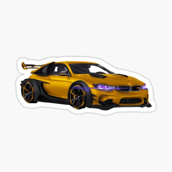 "Modified BMW M4" Sticker for Sale by TheSupercarClub | Redbubble