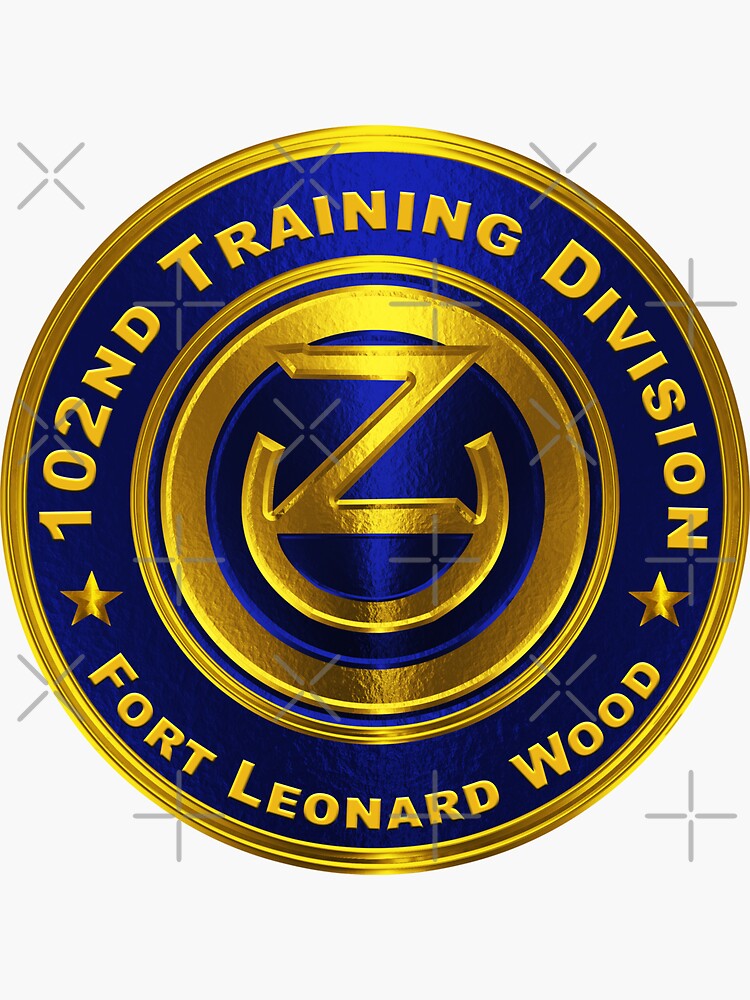 "102nd Training Division " Sticker by SoldierAlways | Redbubble
