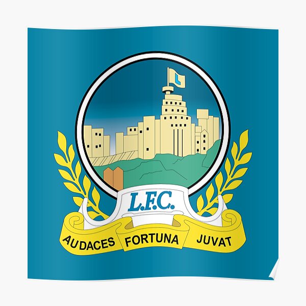 "Linfield Football Sports Fans from Belfast Northern Ireland" Poster ...