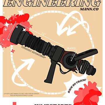 "TF2 Medic German Engineering Propaganda Poster (Sticker, Poster ...