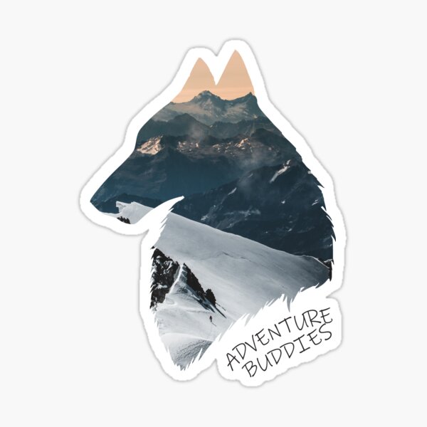 "Adventure Buddies" Sticker for Sale by piKusiofsky | Redbubble