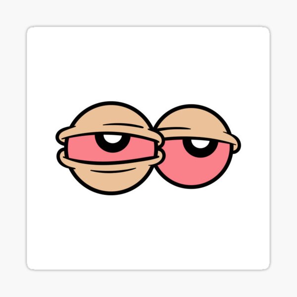 "Stoner Eyes" Sticker by StonerDesign | Redbubble