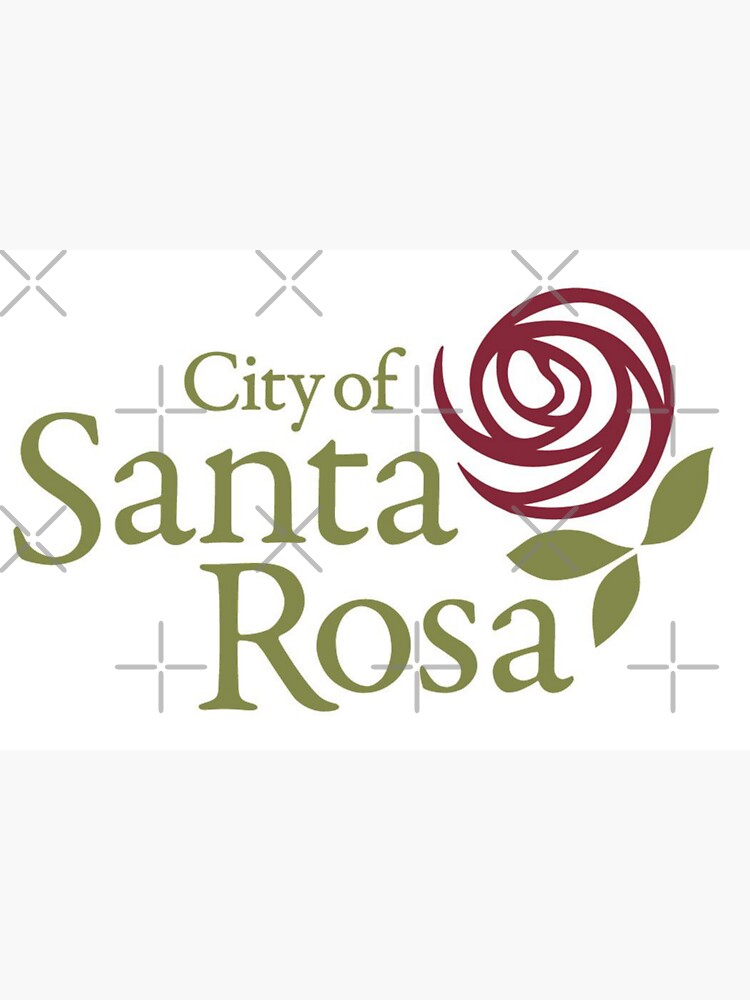 "Flag of Santa Rosa, California USA" Sticker by mo91 | Redbubble