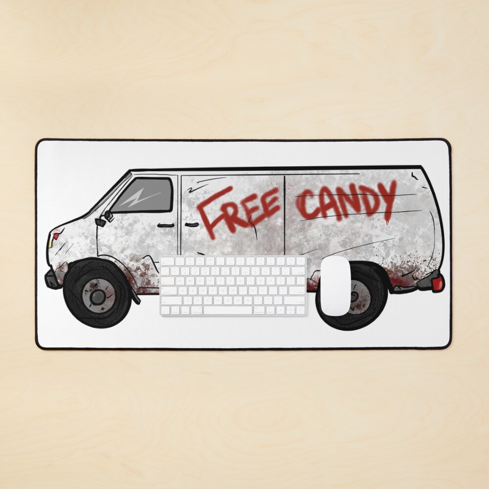 "Creepy Free Candy Van" Poster for Sale by ThatAesthetic | Redbubble