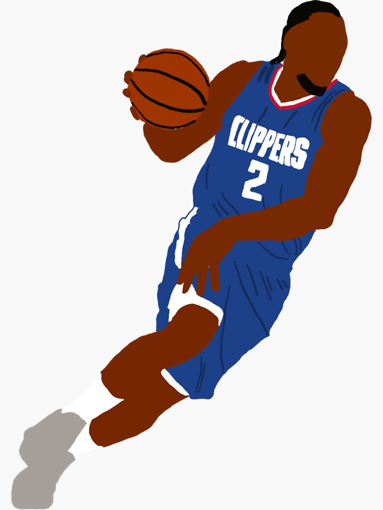 "Kawhi Leonard Sticker" Sticker for Sale by batesyadi3 | Redbubble