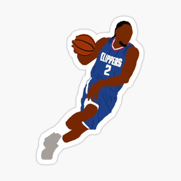 "Kawhi Leonard Sticker" Sticker for Sale by batesyadi3 | Redbubble