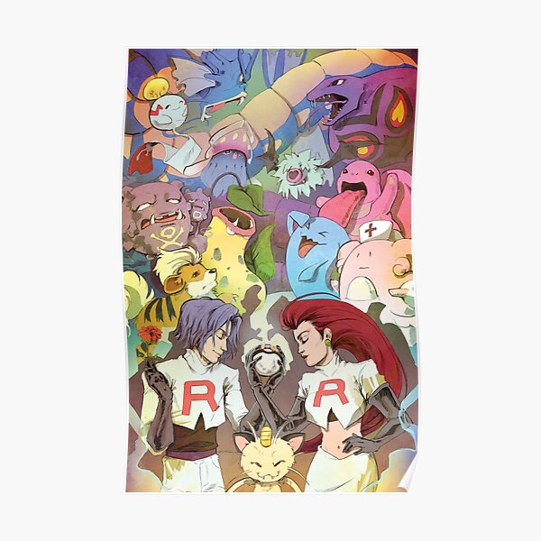 Team Rocket Pokemon Posters | Redbubble