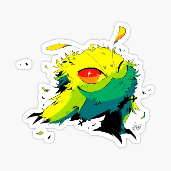 "Mossling" Sticker by Barking-trees | Redbubble