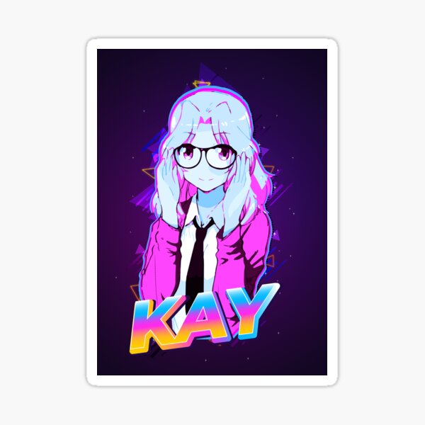 "Kay | Girls Und Panzer" Sticker for Sale by PurpleStudio6 | Redbubble